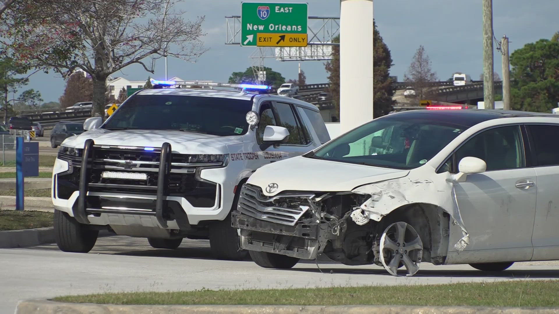 Suspect on the run after chase across the lake, sheriff says