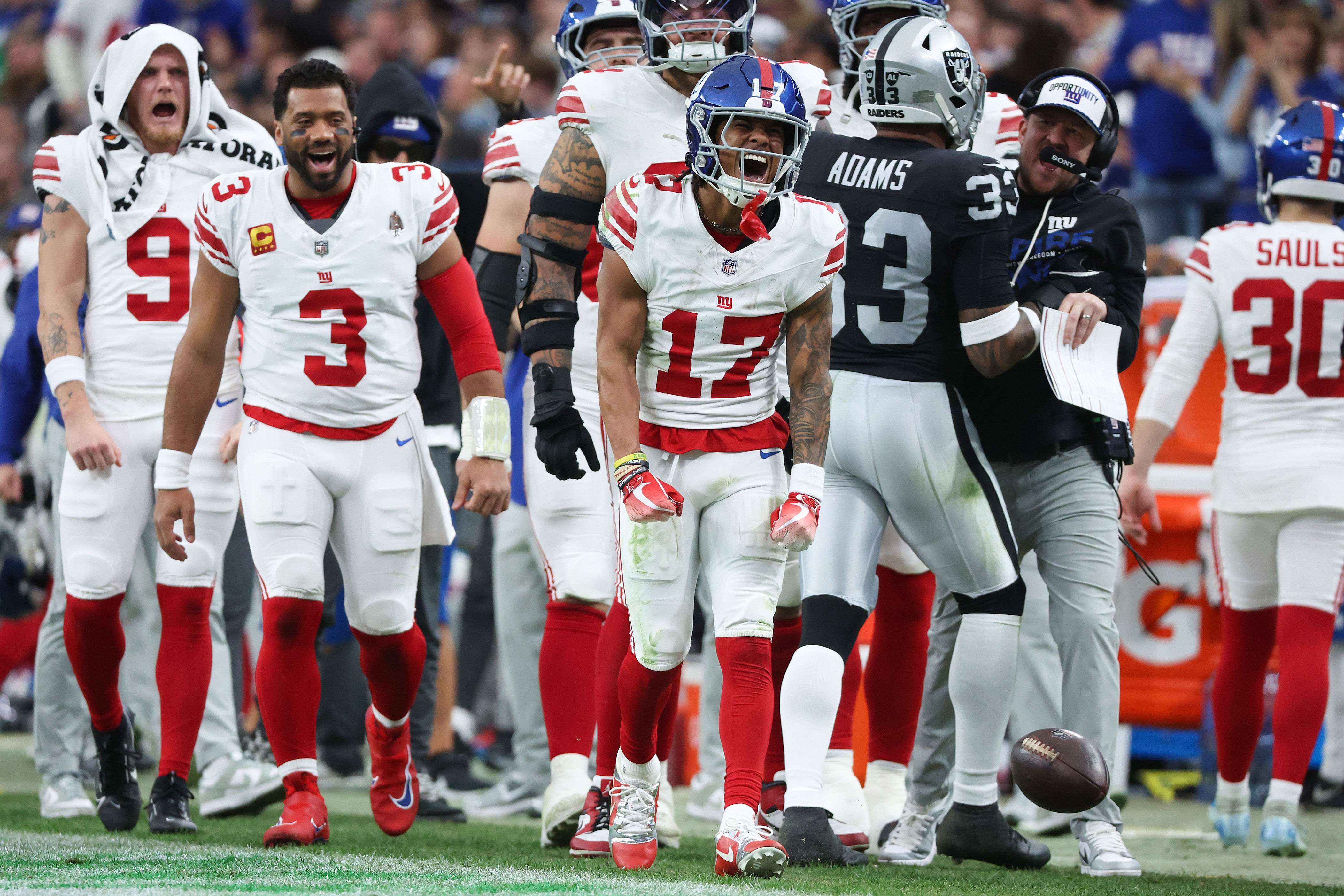 NY Giants vs. Las Vegas Raiders final score, results, draft order ...