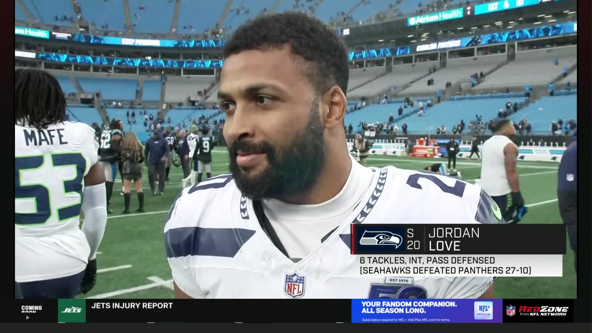 Julian Love credits Seahawks 'good dynamic' as reason for winning