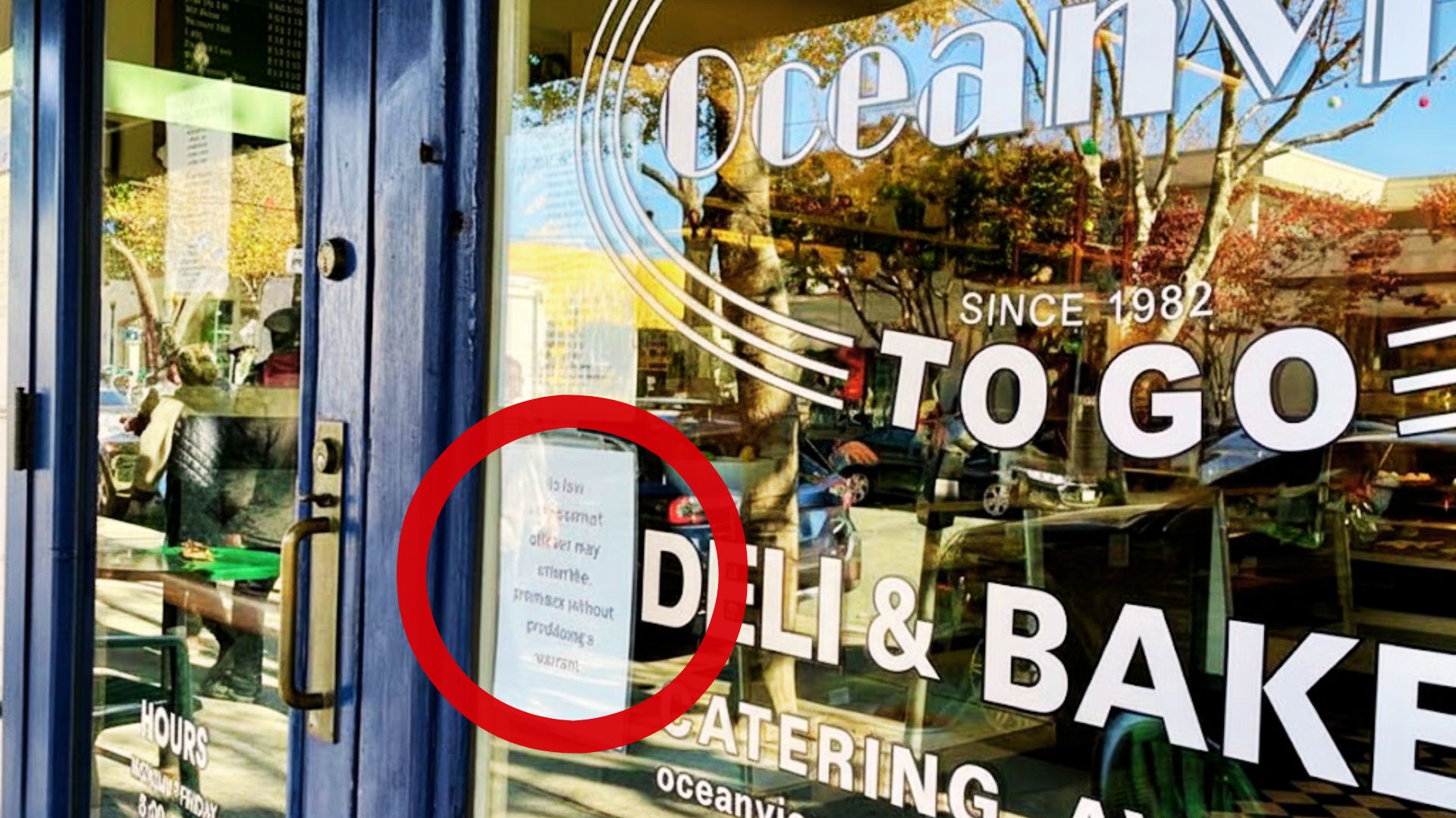 Bay Area diner sparks outrage after posting a sign banning law ...