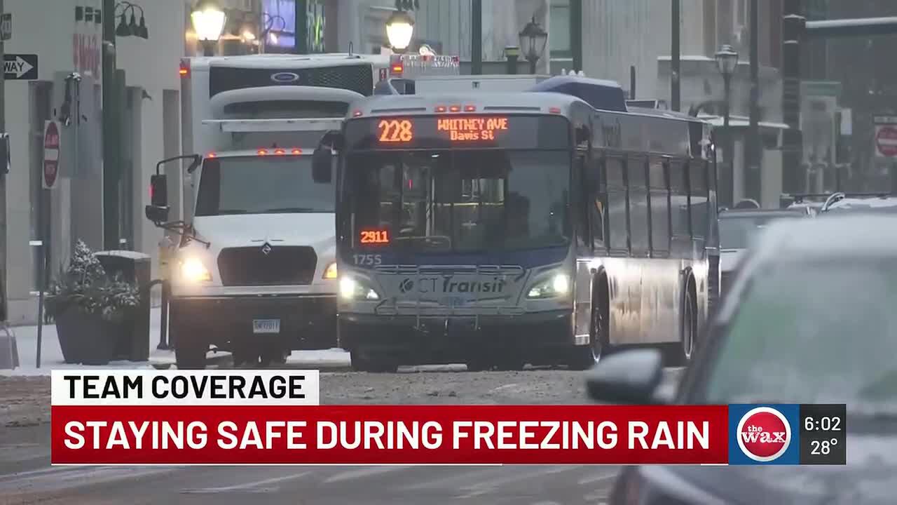 Tips to stay safe if you must drive in freezing rain