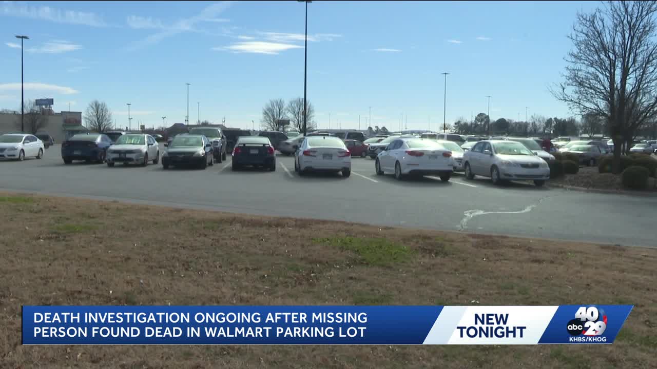 Death investigation ongoing after missing person found dead in Walmart ...