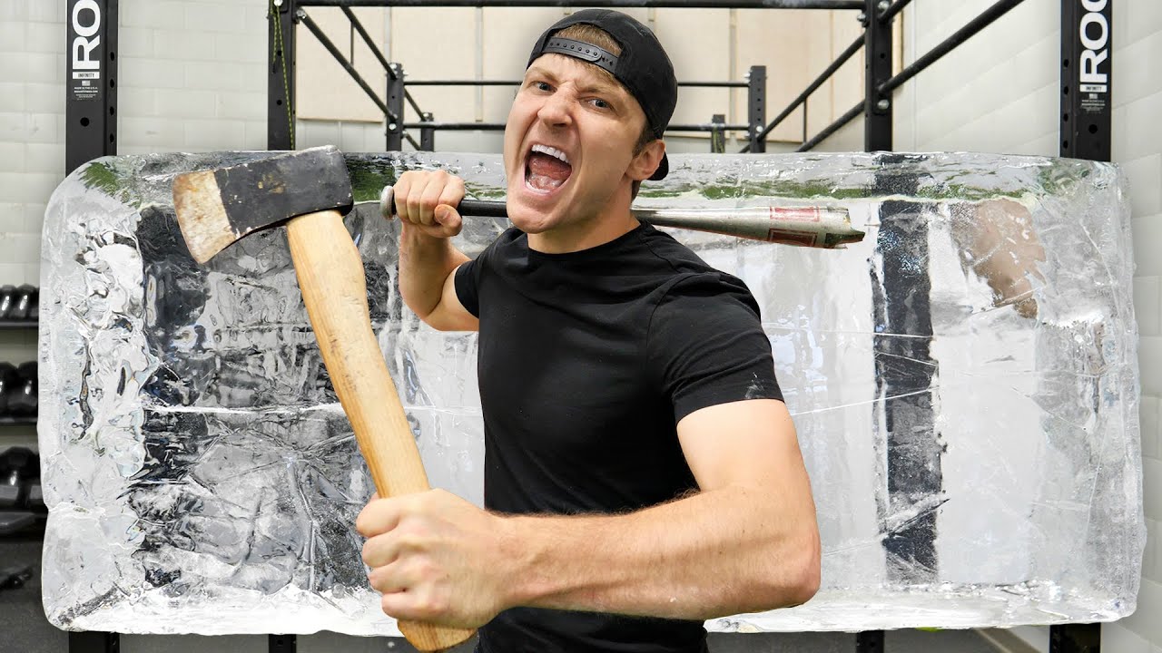 100 layers of ice (danger alert) unbreakable wall