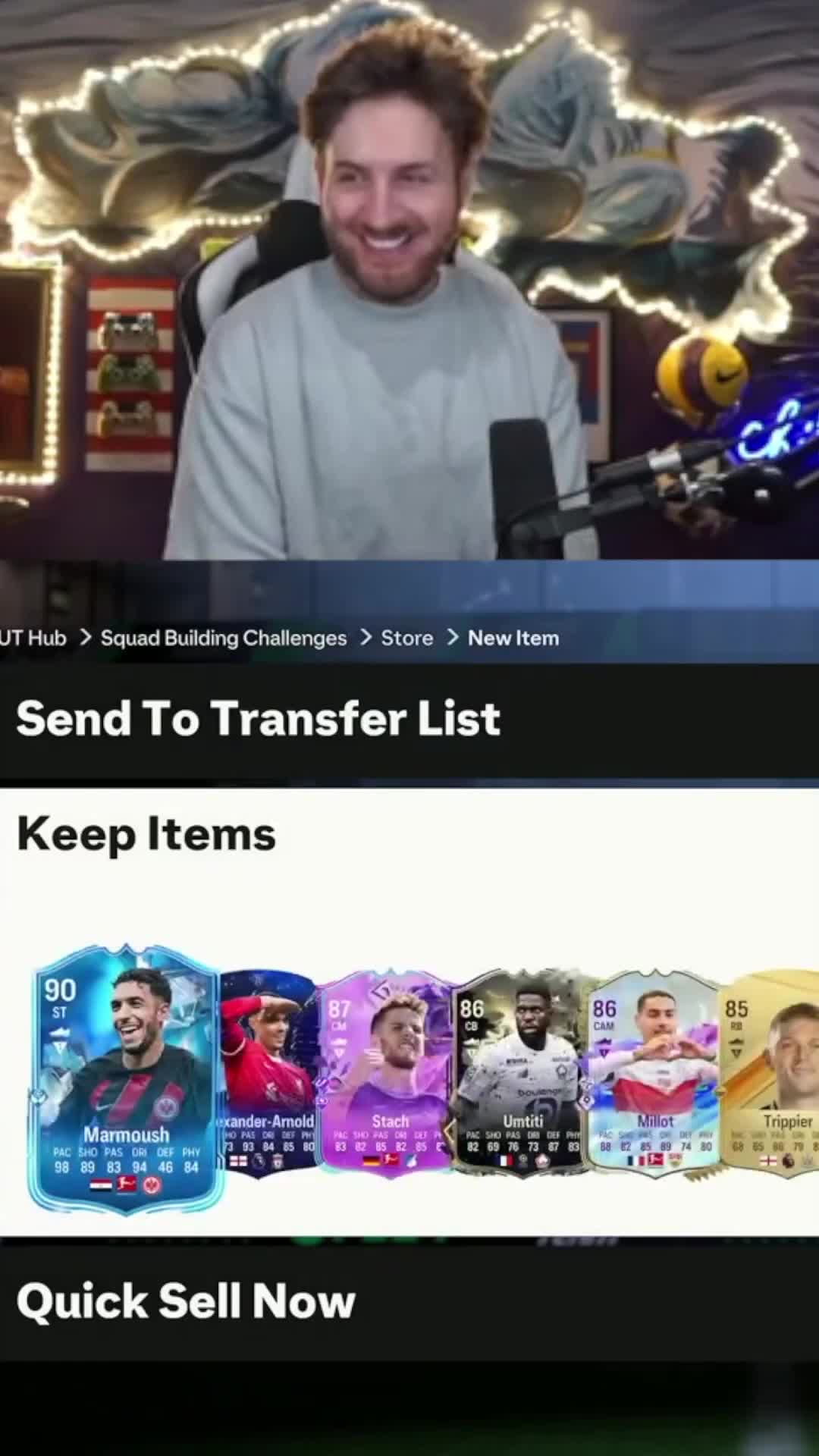 FUTTIES! I Spent 6 Hours Upgrading a Subscribers FC 24 Account! #shorts