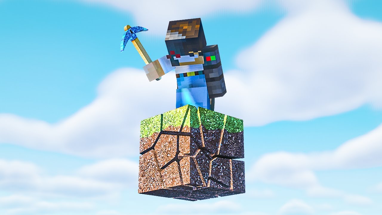 Minecraft, but it's 1 realistic block