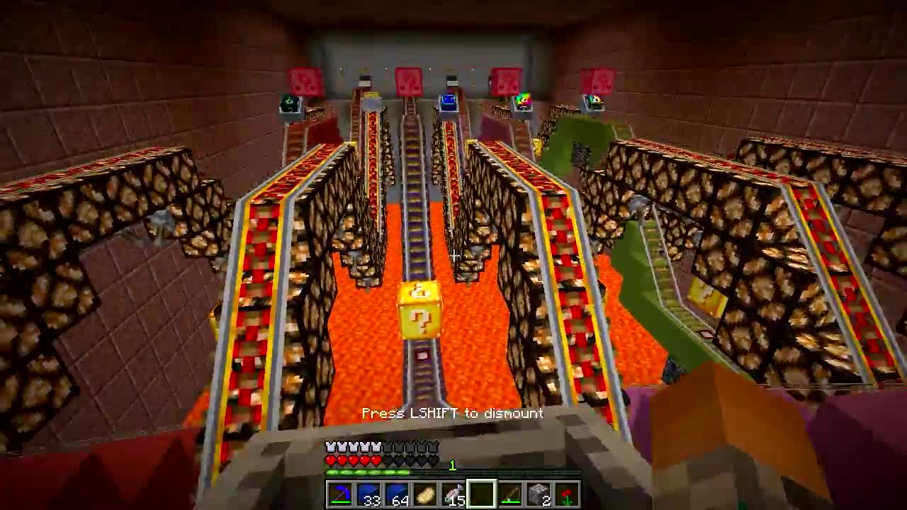 Minecraft: LUCKY BLOCK DE VARIAS CORES !! (Corrida de Lucky Block #01)