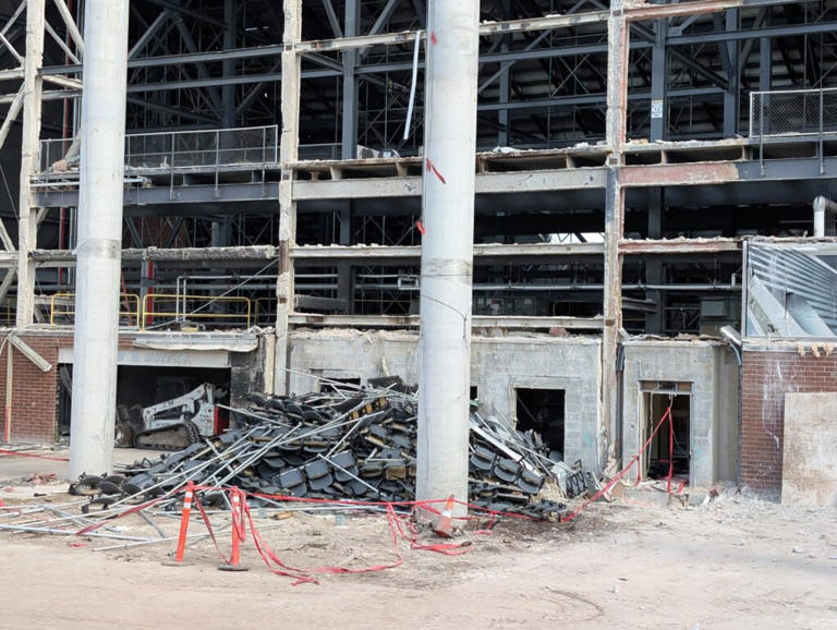 Photos: UCF Roth Tower demolition, stadium construction progress