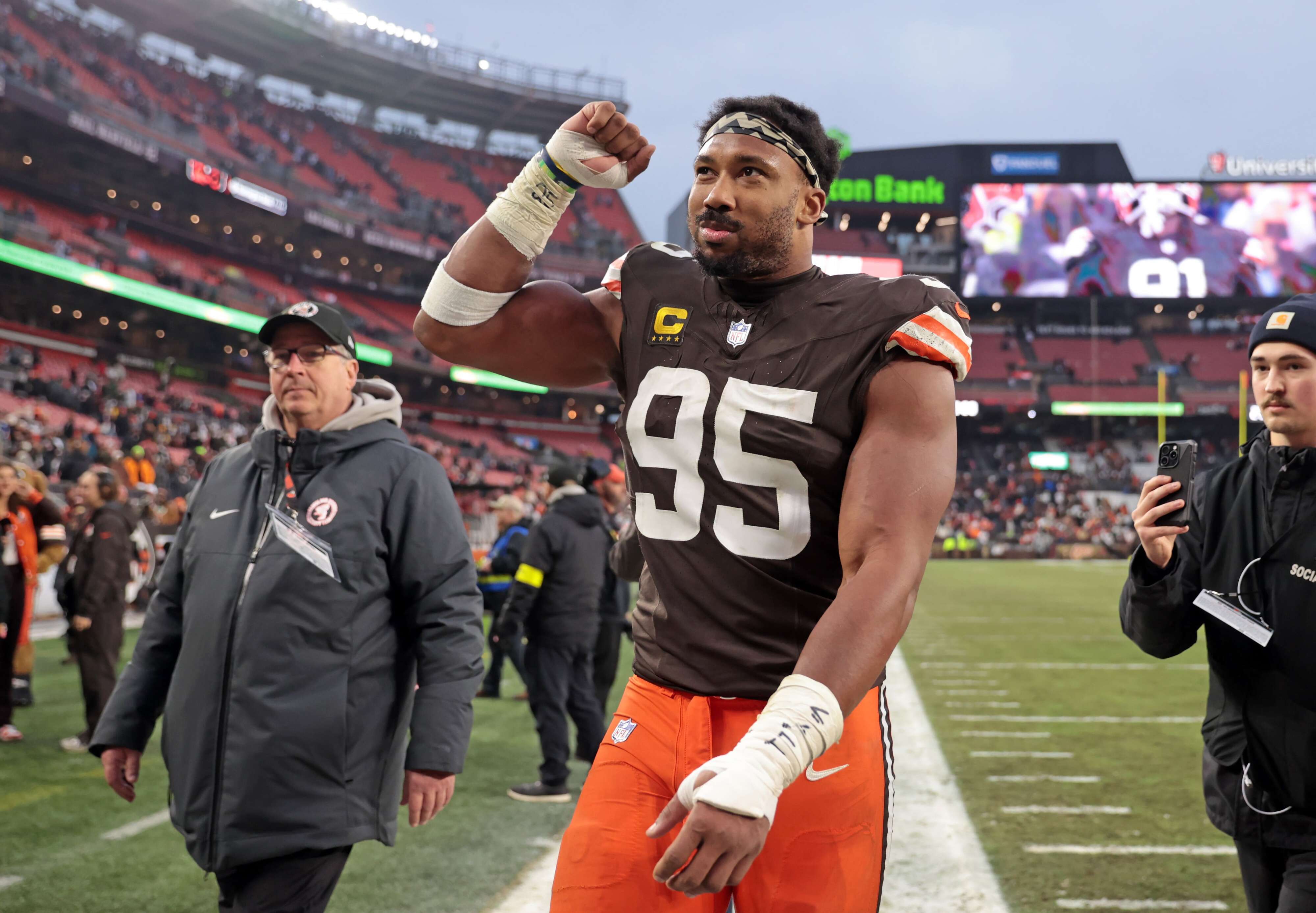 Myles Garrett: ‘I feel like they were more worried about keeping me ...
