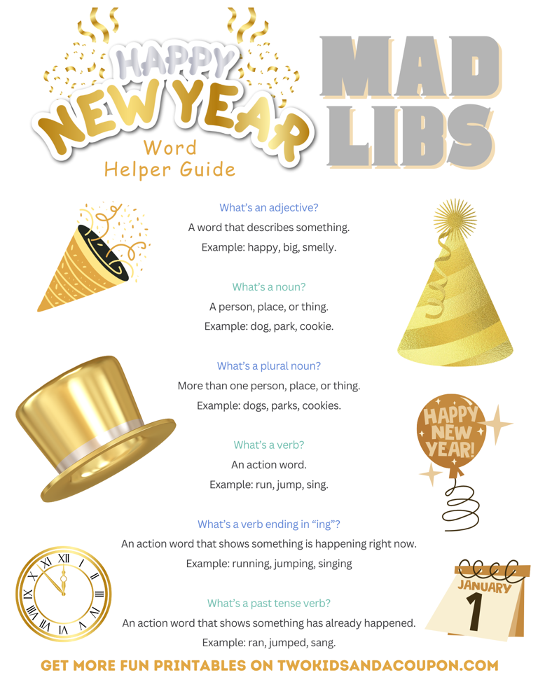 The best New Year mad libs for your countdown