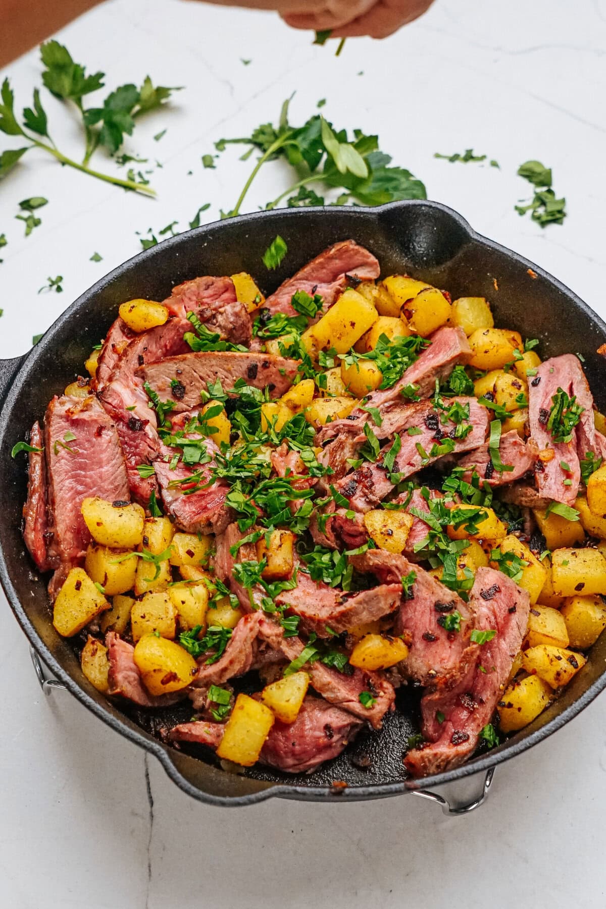 Savory prime rib hash that makes the most of holiday leftovers