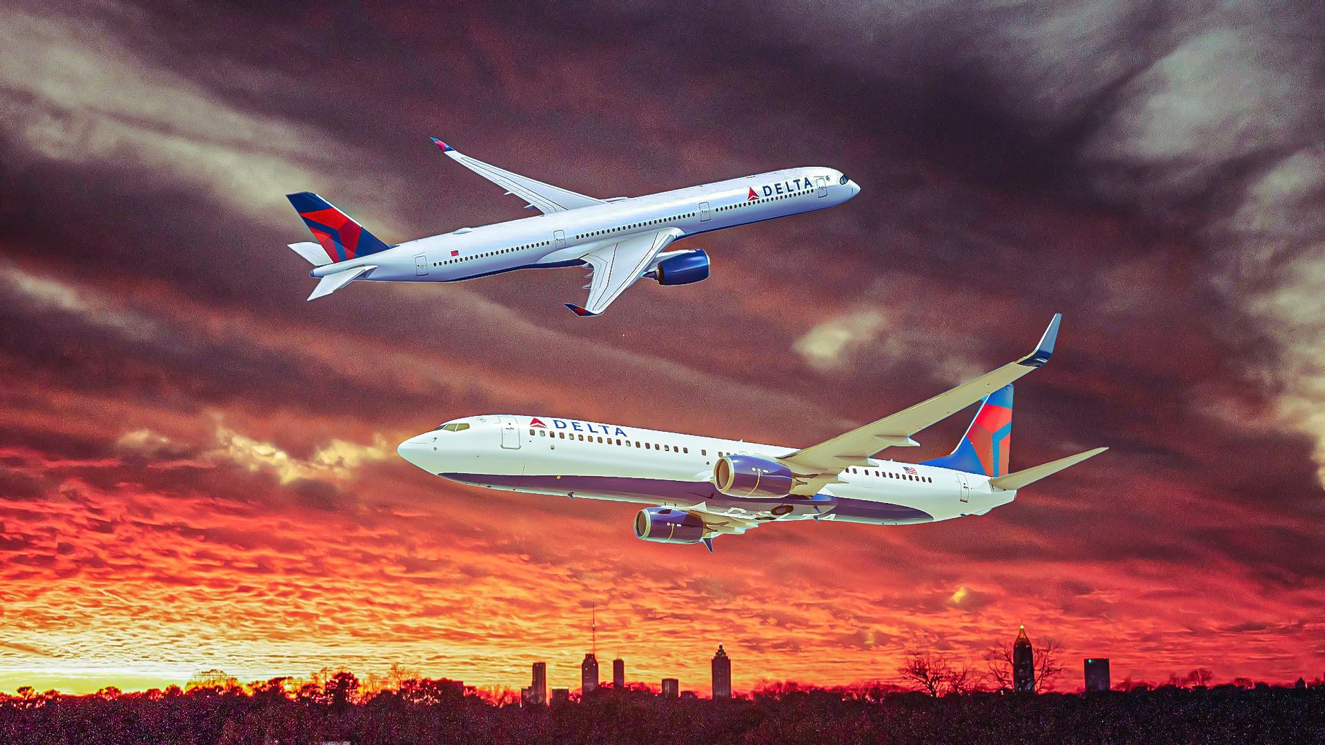 What's going on with Delta Air Lines' fleet strategy?