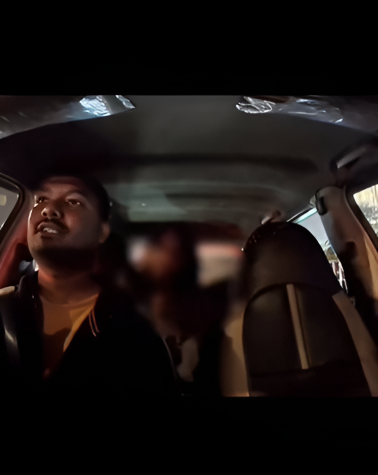 Kolkata cab driver earns praise after dashcam captures him calmly ...