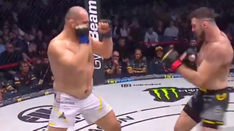 Will Fleury stops former UFC heavyweight Martin Buday in under two ...