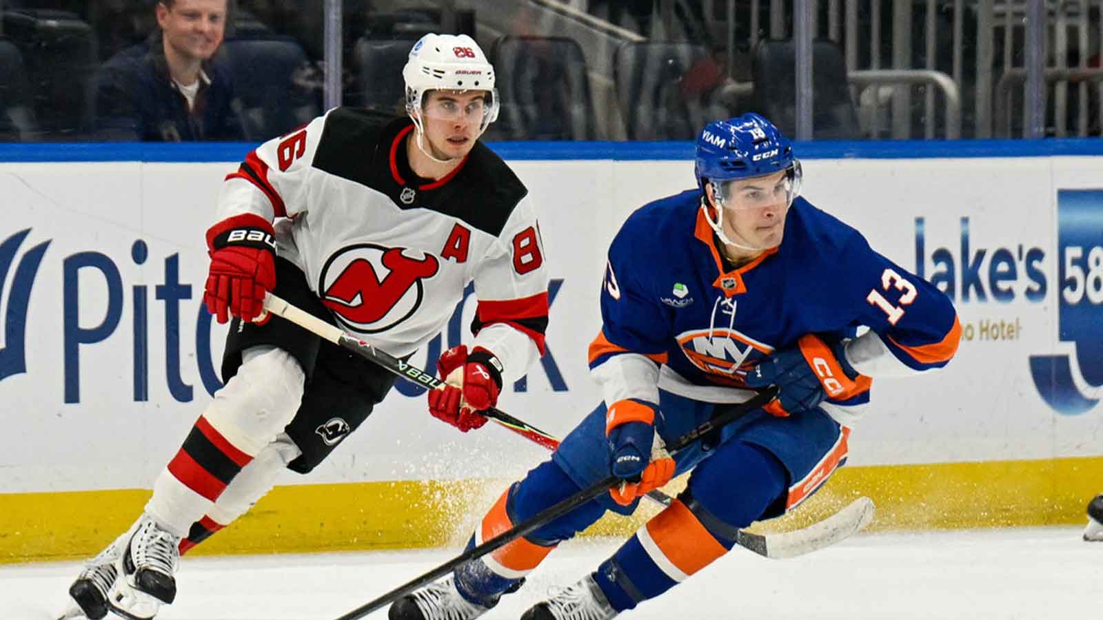 Islanders’ Mathew Barzal ejected for retaliation slash on Mason Marchment