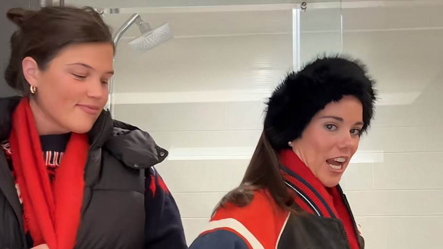 Drake Maye’s wife Ann Michael crushes winter game-day fit as Patriots ...