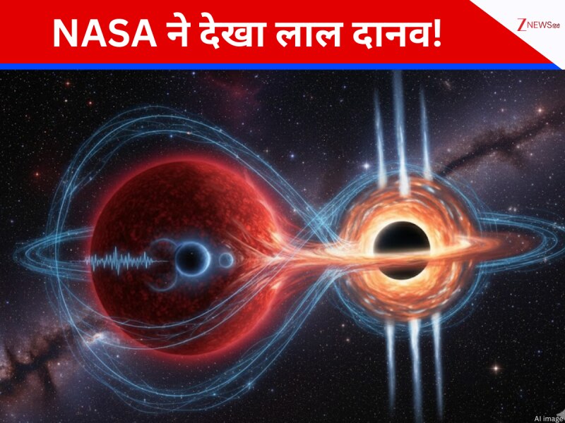 रेड जायंट की धड़कनों ने तोड़ी चुप्पी! NASA ने देखा कांपता तारा, ब्लैक ...