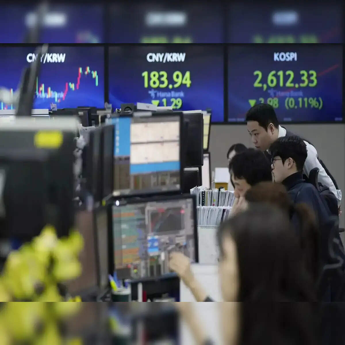 South Korean shares hit near 2-month high as chipmakers rally
