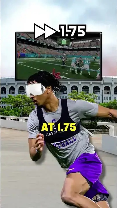 Jayden Daniels uses virtual reality to enhance quarterback training