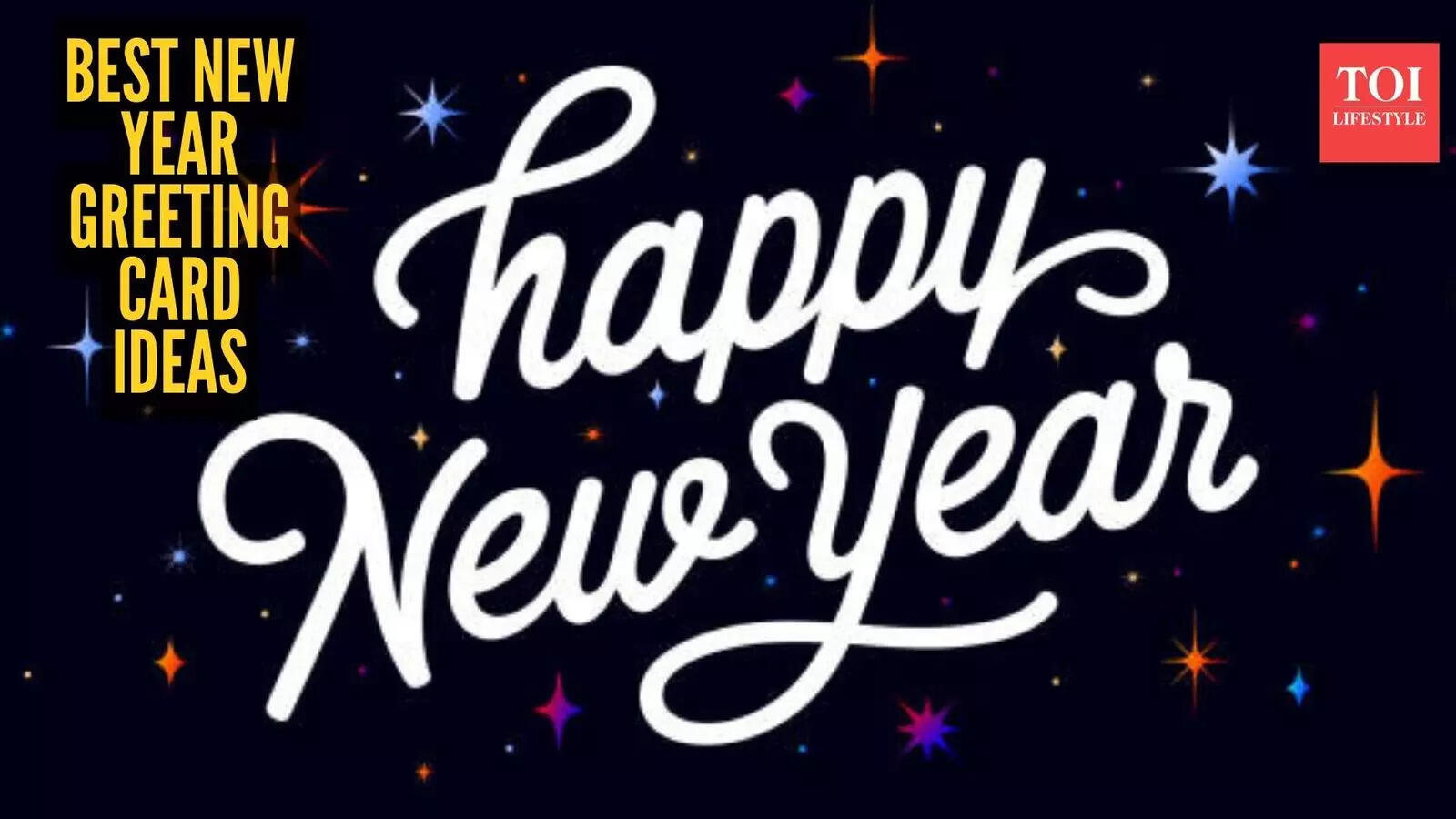 Happy New Year card ideas 2026: Beautiful and shareable New Year ...