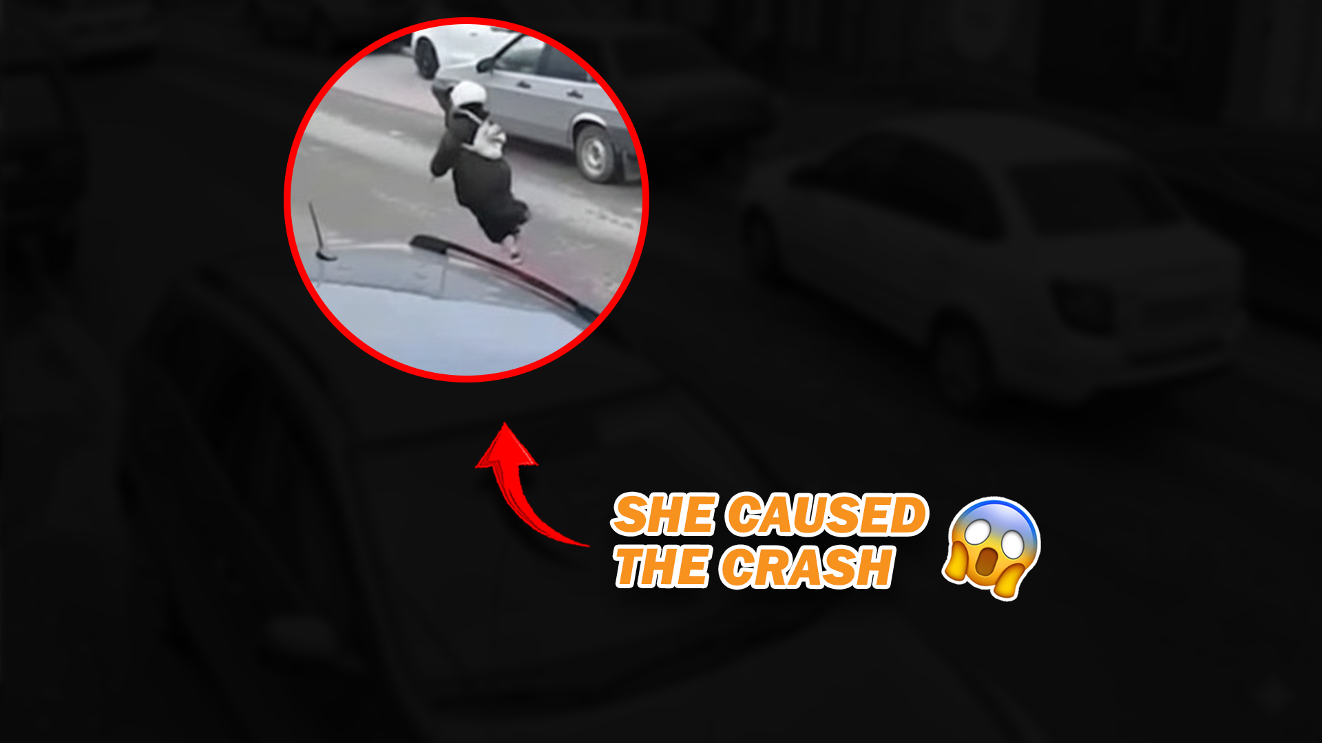 When a pedestrian has bad luck