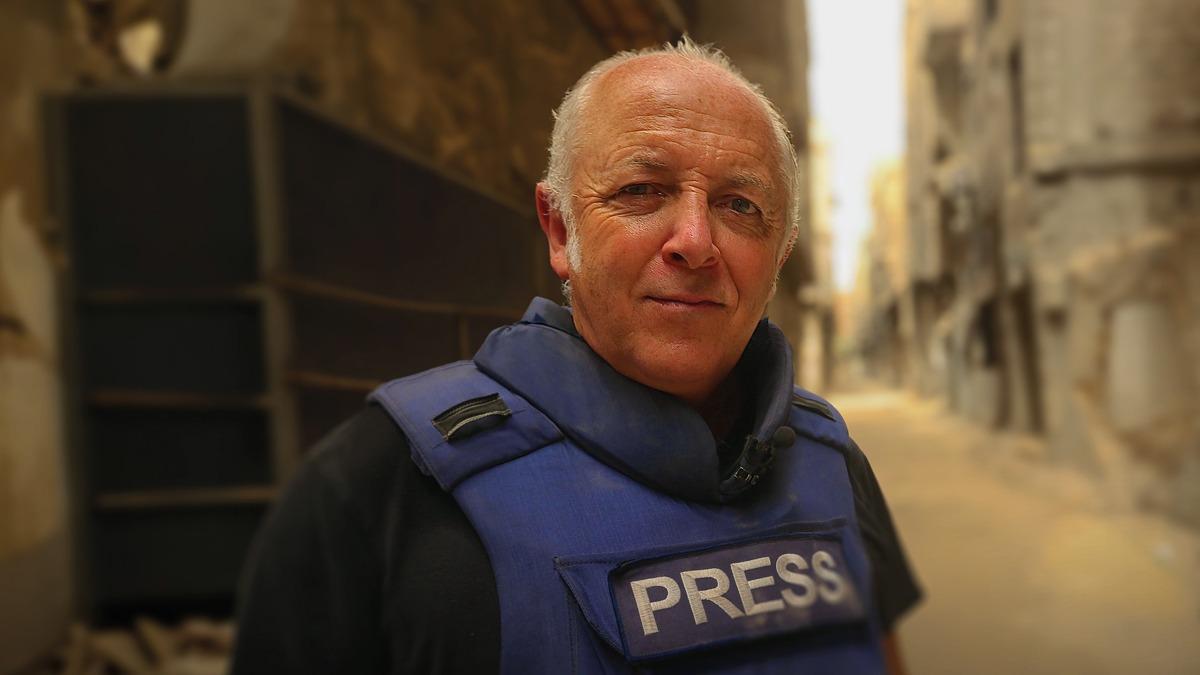 BBC's international editor Jeremy Bowen tours Truth Under Fire ...