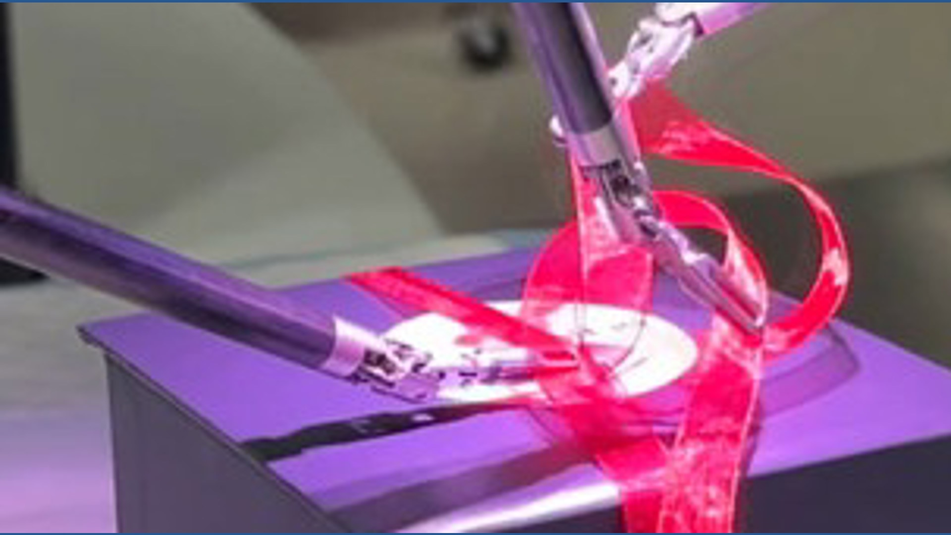 Medical robot wraps Christmas presents