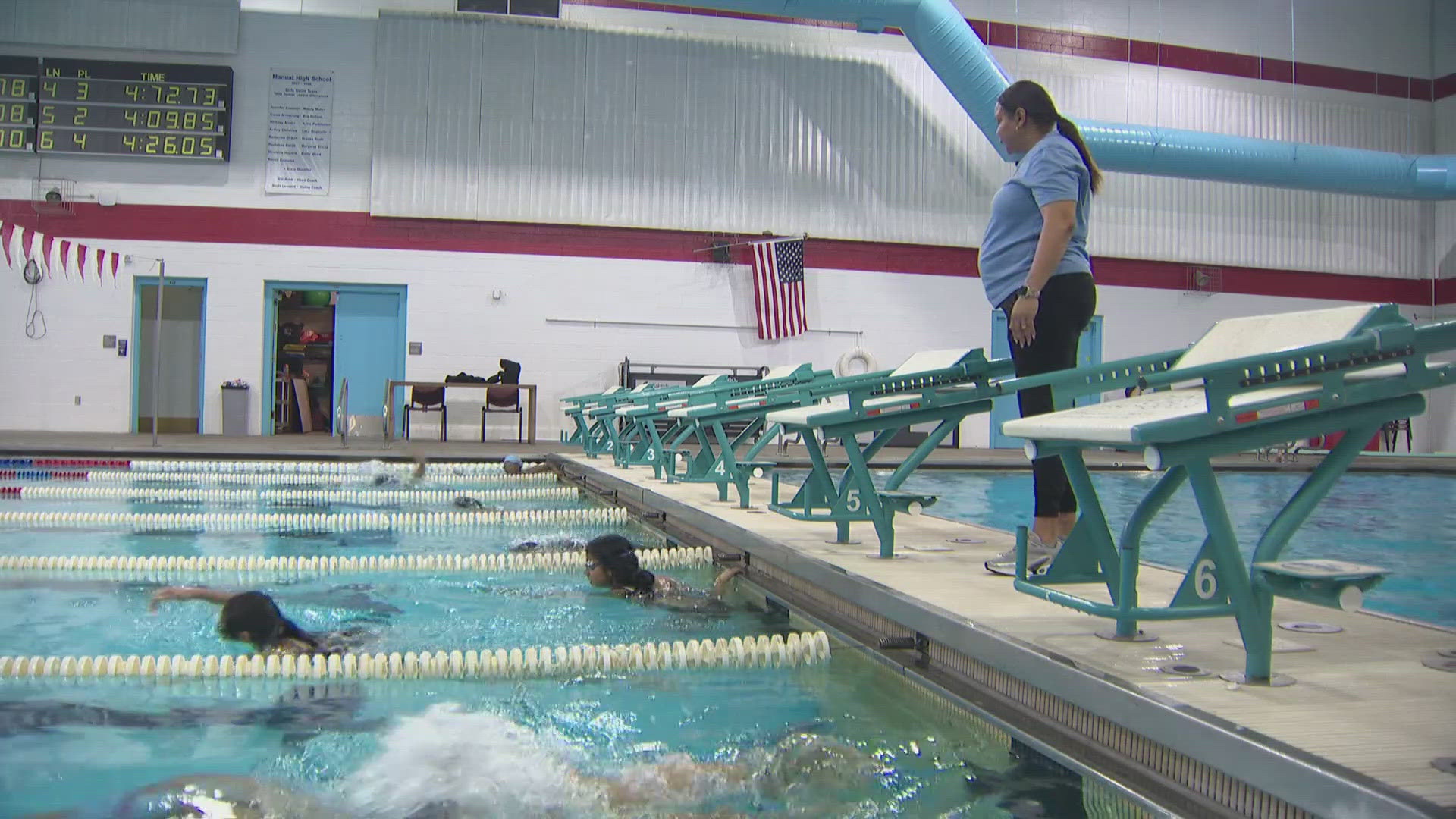 For the first time, Manual High School has its own swim team