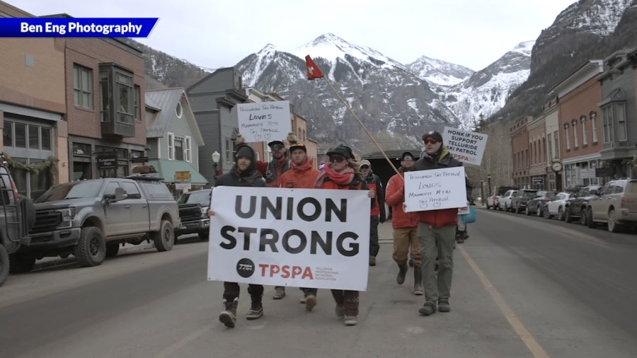 Telluride reopens a few trails as ski patrol strike continues