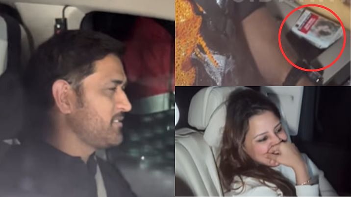 Cigarettes in MS Dhoni's car? Video from inside Captain Cool's vehicle ...