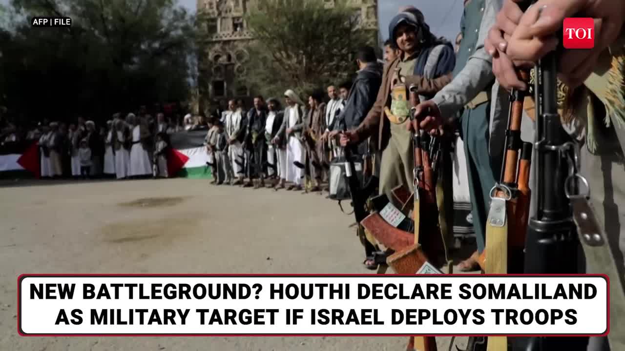 If Israel moves in: Houthi chief threatens Somaliland over military ...