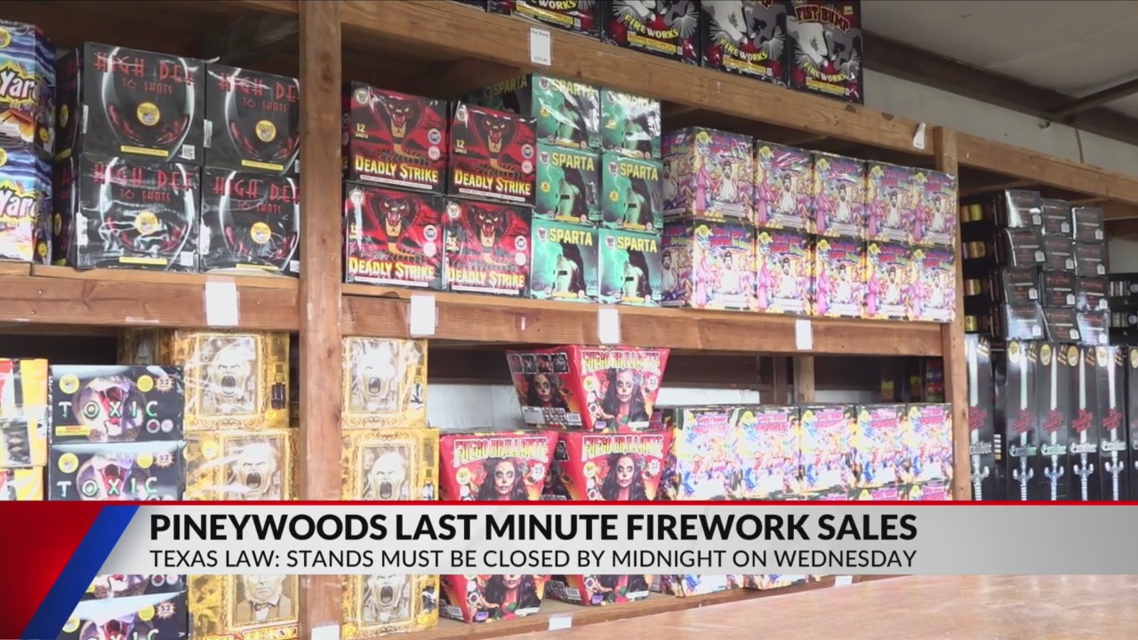 Pappy’s fireworks stand gears up for New Year’s Eve rush