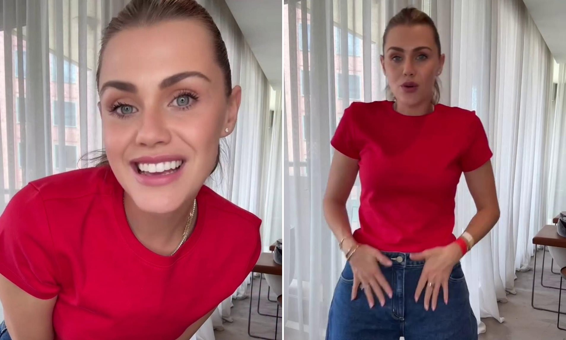 Fashionista cricket WAG Emma Lyon explains her very surprising Ashes outfit