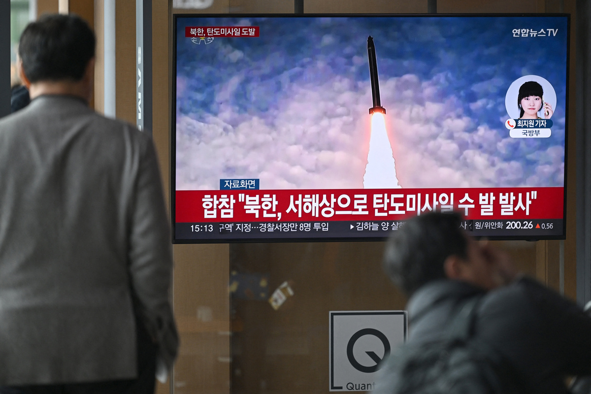 North Korea launches ballistic missiles as South Korea and US kick off ...
