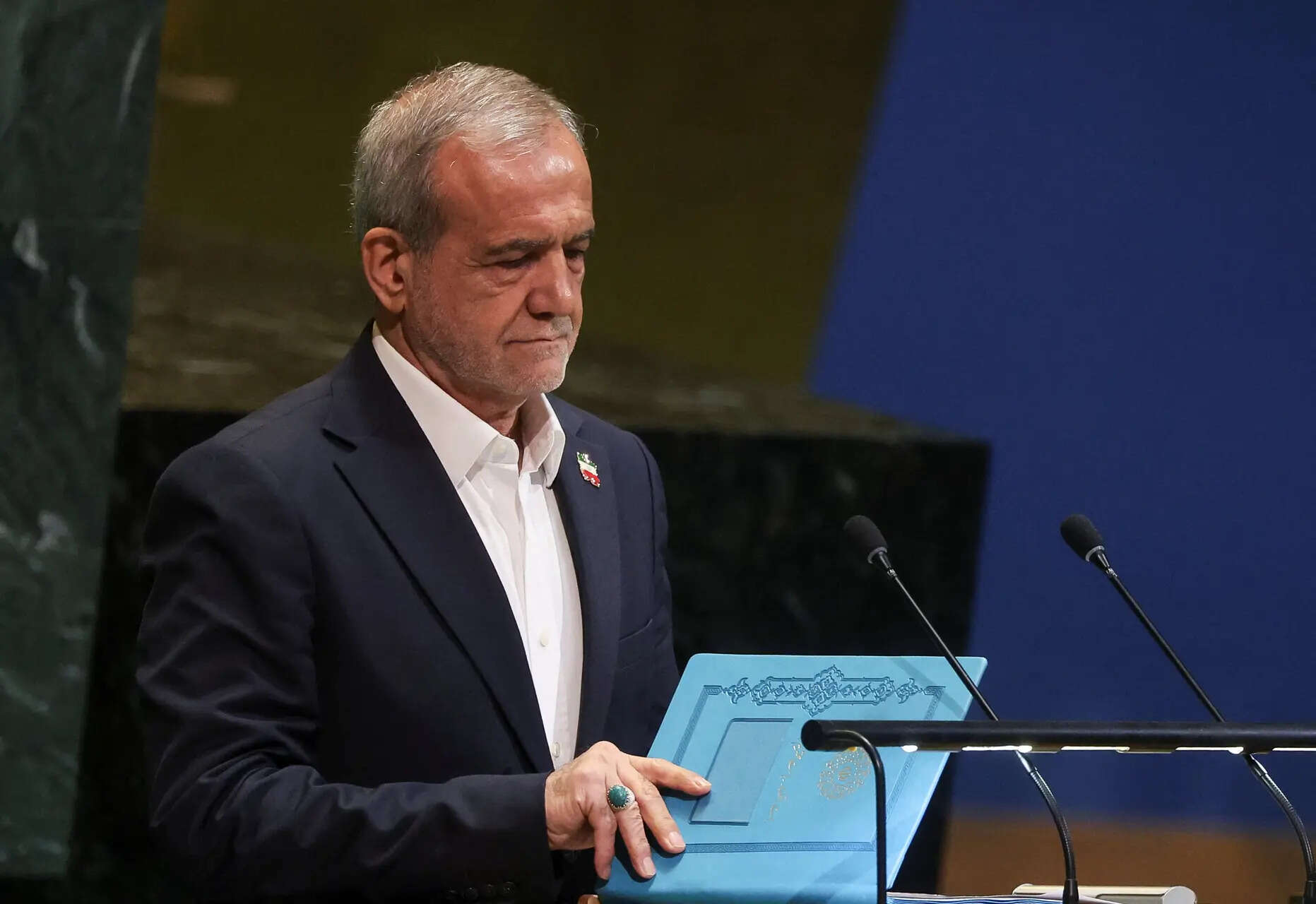 Iranian President Pezeshkian declares 'total war' on US, Israel, and Europe