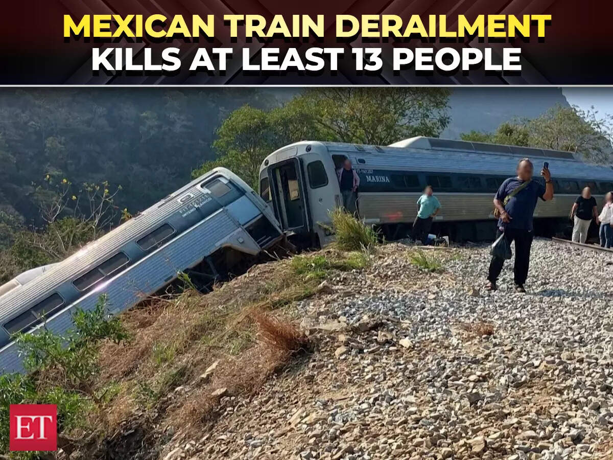 Mexican train derailment kills at least 13 people, 98 injured
