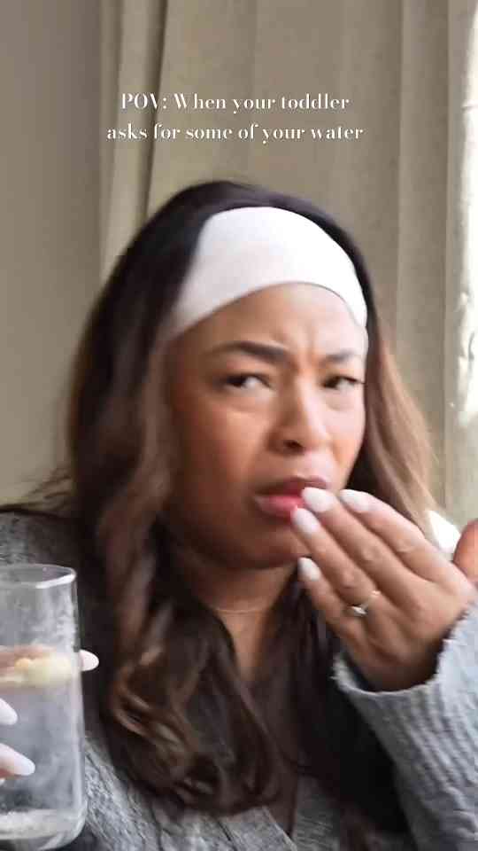 PSA to all the moms! Once you share a drink with a toddler, it’s ...