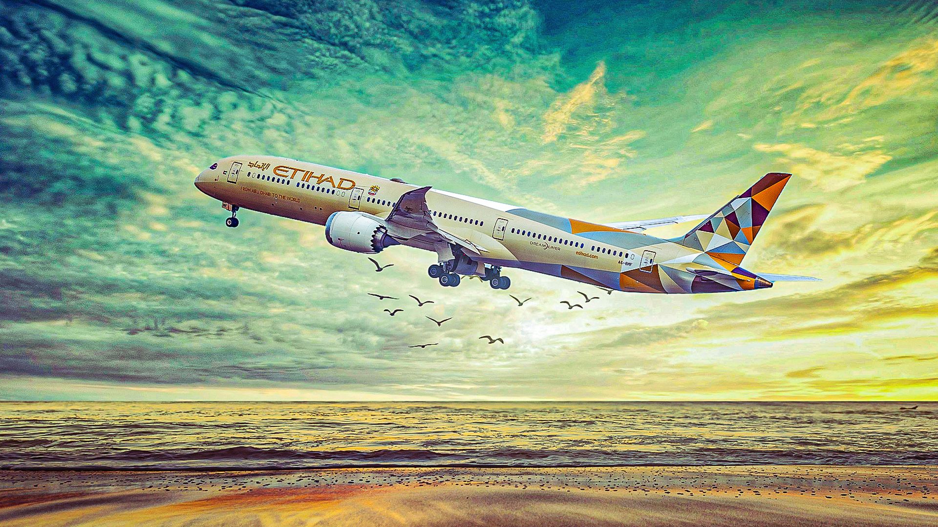 Police probe overhead bin thefts on Etihad Hong Kong route