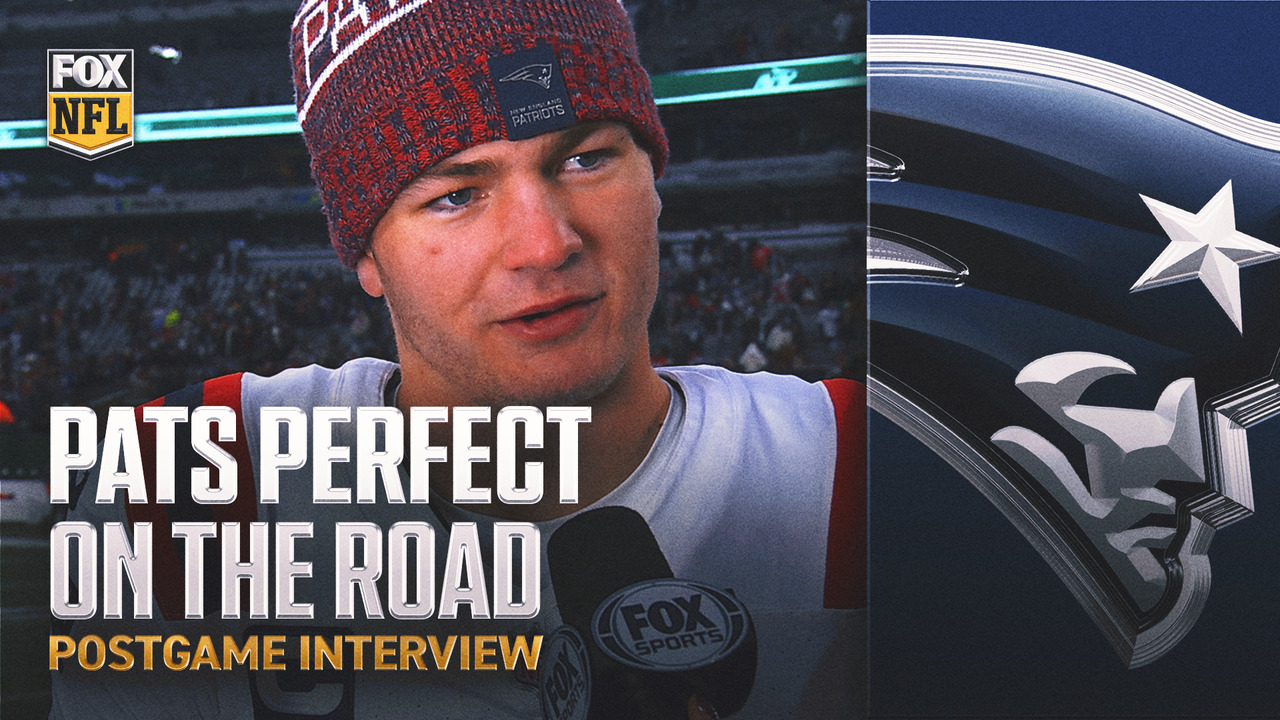 8-0 on the road this year 😤 Drake Maye praises Patriots after blowout ...