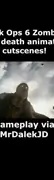 Game over death cutscene animation in Black Ops 6 zombies! (COD BO6 ...
