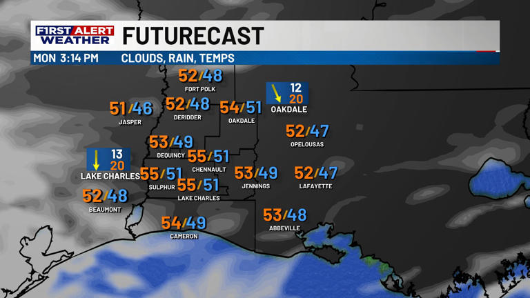 First alert forecast: Cold and windy Monday, frost and freeze potential ...