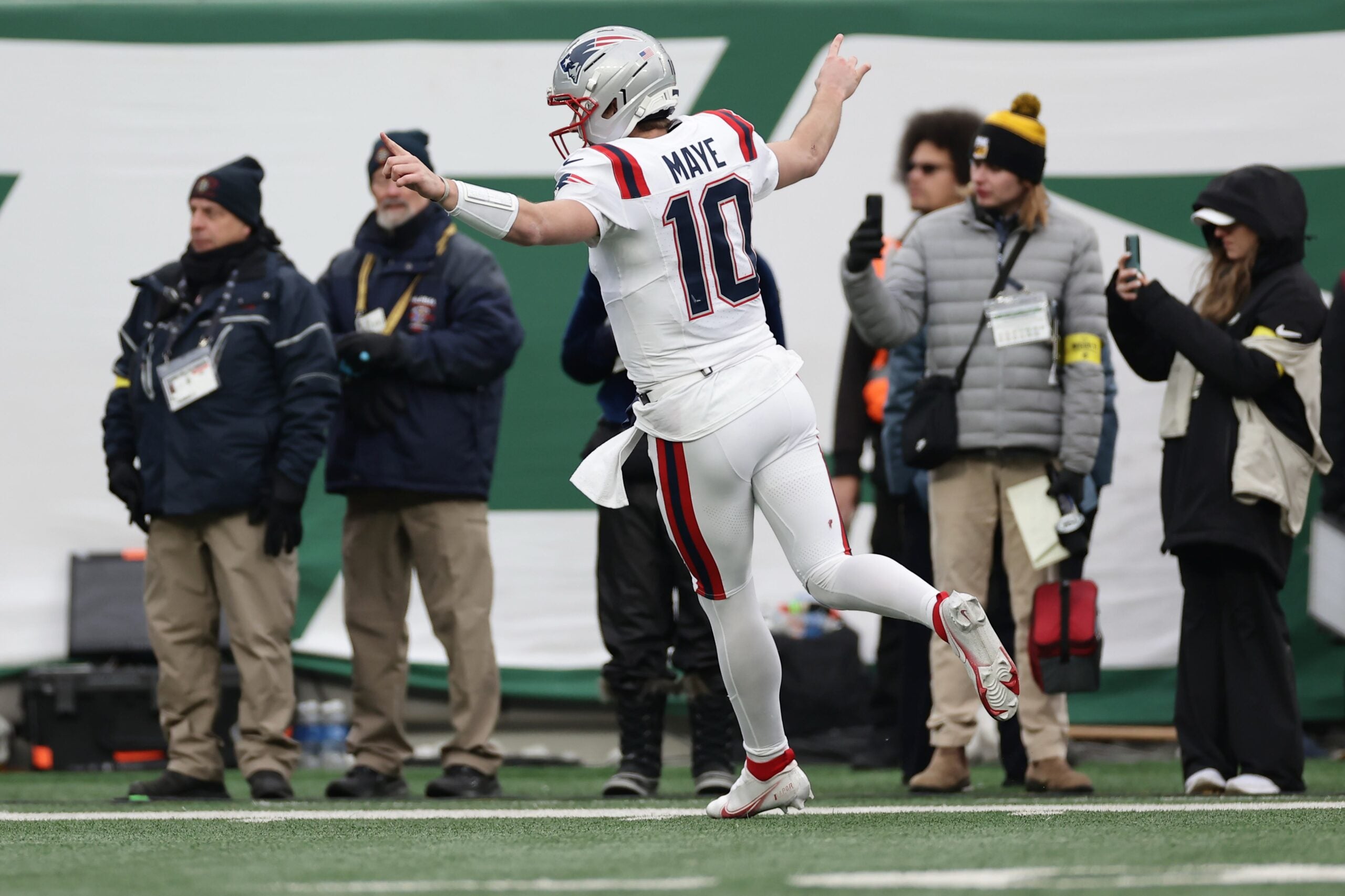 Drake Maye’s 'full-circle' moment against Jets showed how much Patriots ...