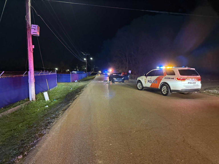 Jackson road blocked off due to car accident