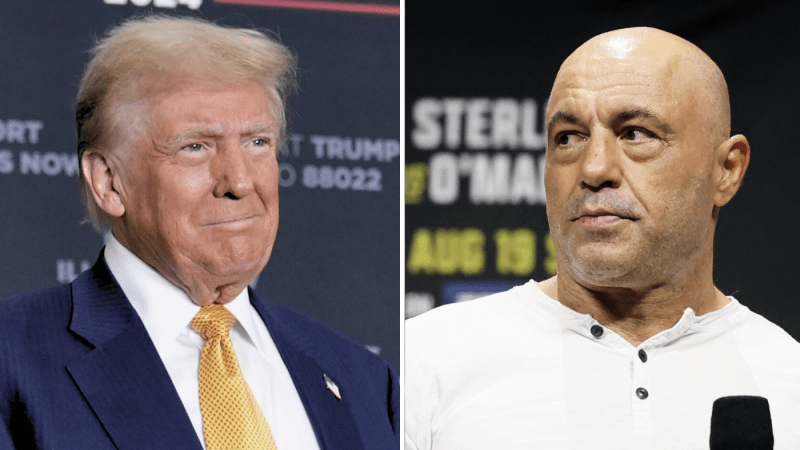 Joe Rogan slams Trump’s Biden plaque at White House: 'This is so crazy'