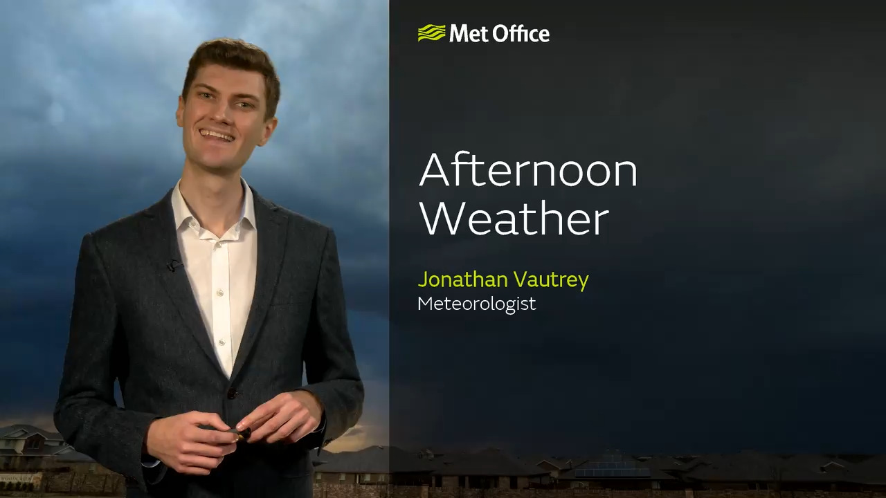 Met Office Sunday afternoon weather forecast 07/12/2025