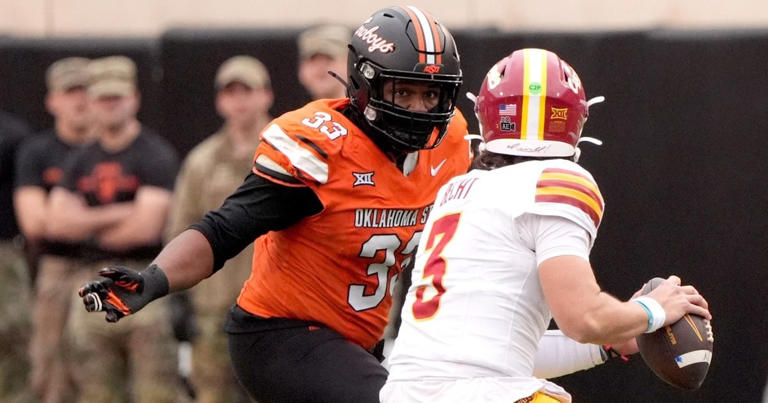 Oklahoma State EDGE Kyran Duhon plans to enter NCAA transfer portal