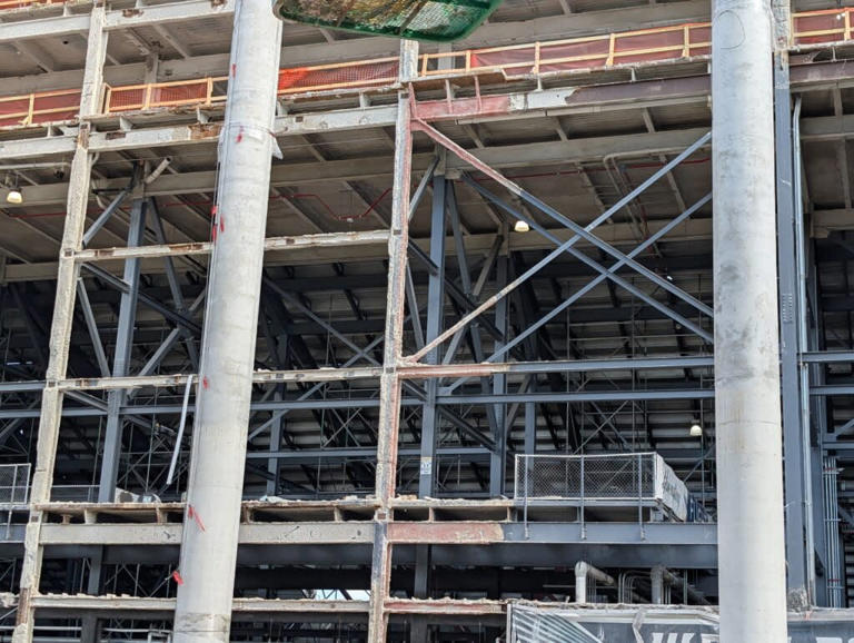 Photos: UCF Roth Tower demolition, stadium construction progress