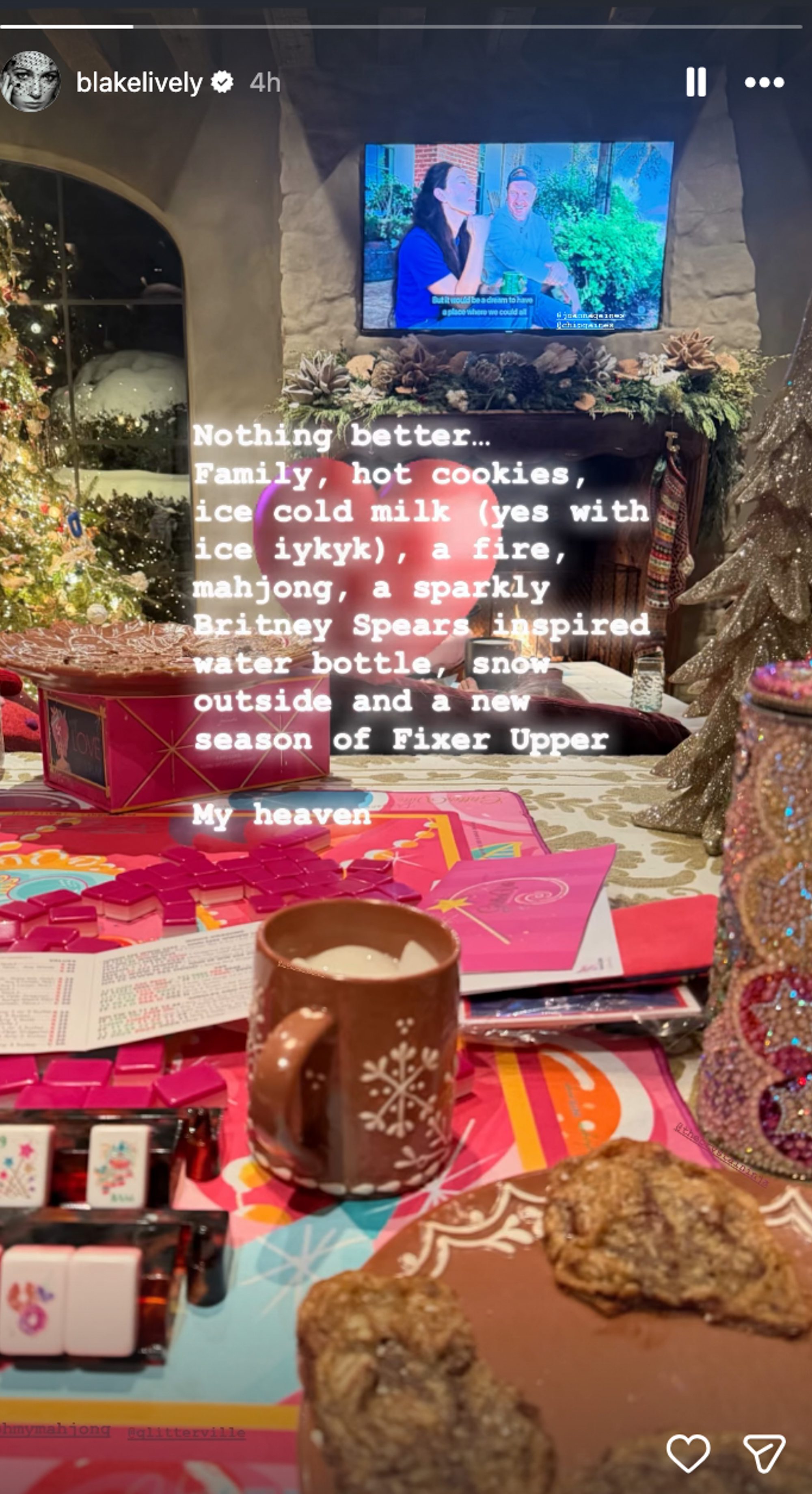 Blake Lively reveals her cozy holiday traditions with Ryan Reynolds and ...