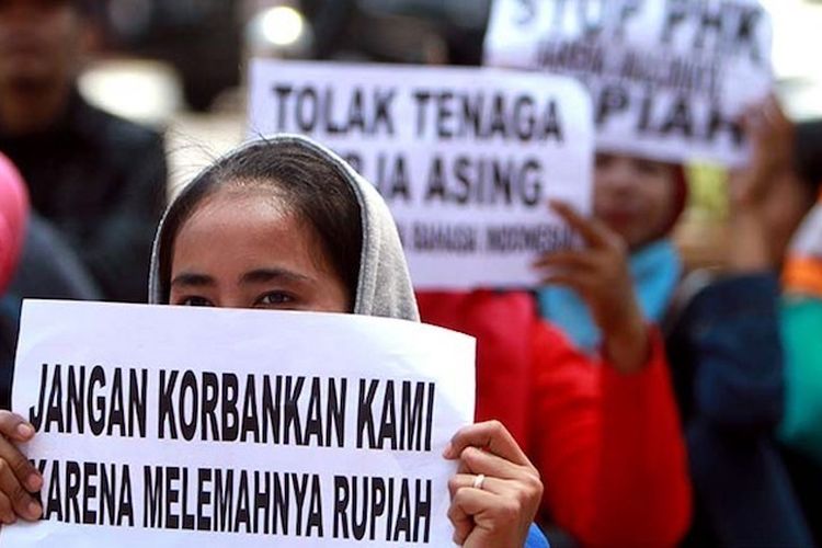 Demo buruh Jakarta hari ini: 1.392 polisi siaga, sindir upah kalah dari ...