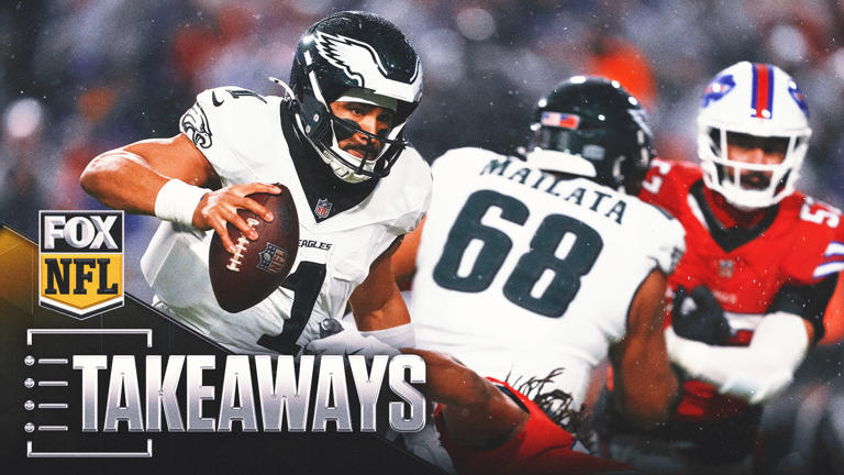 4 takeaways from the Eagles' win over the Bills