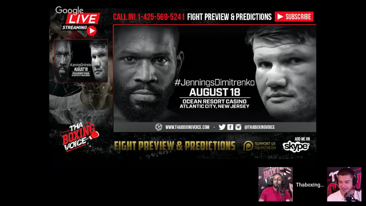 🚨 Heavyweights Bryant Jennings vs. Alexander Dimitrenko 👍 or 👎 August 18 🧐